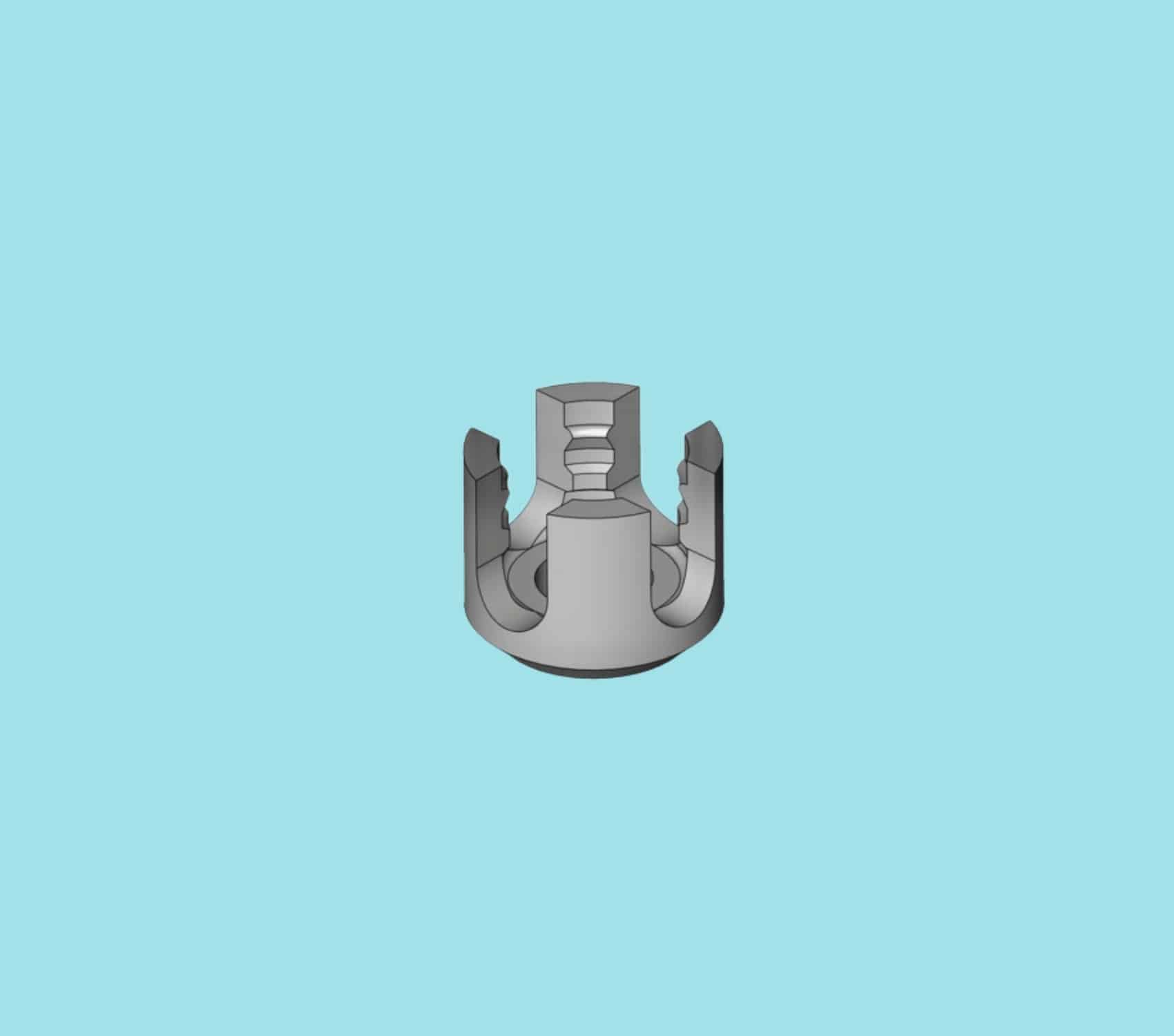 Biopsy inlet adapter GI scopes - Reparts