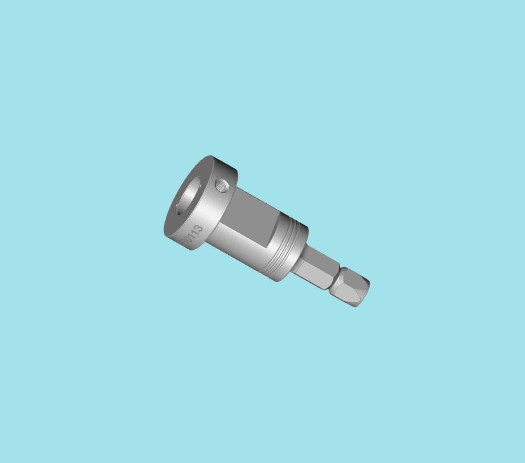 Tool by Reparts for upper biopsy inlet barrel Pentax compatible