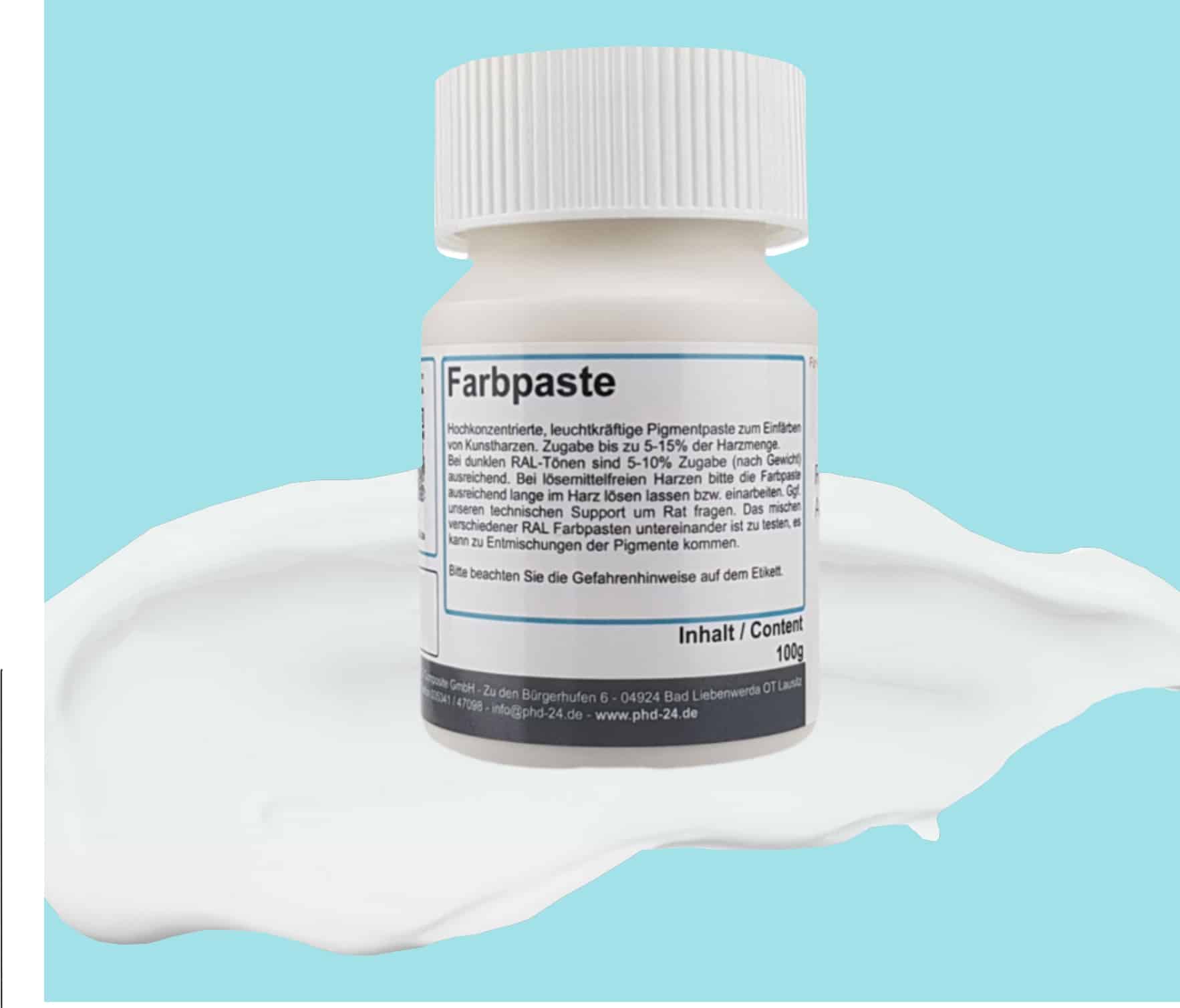 Color Paste Pure White RAL 9010 – High-Quality Pigment - Reparts