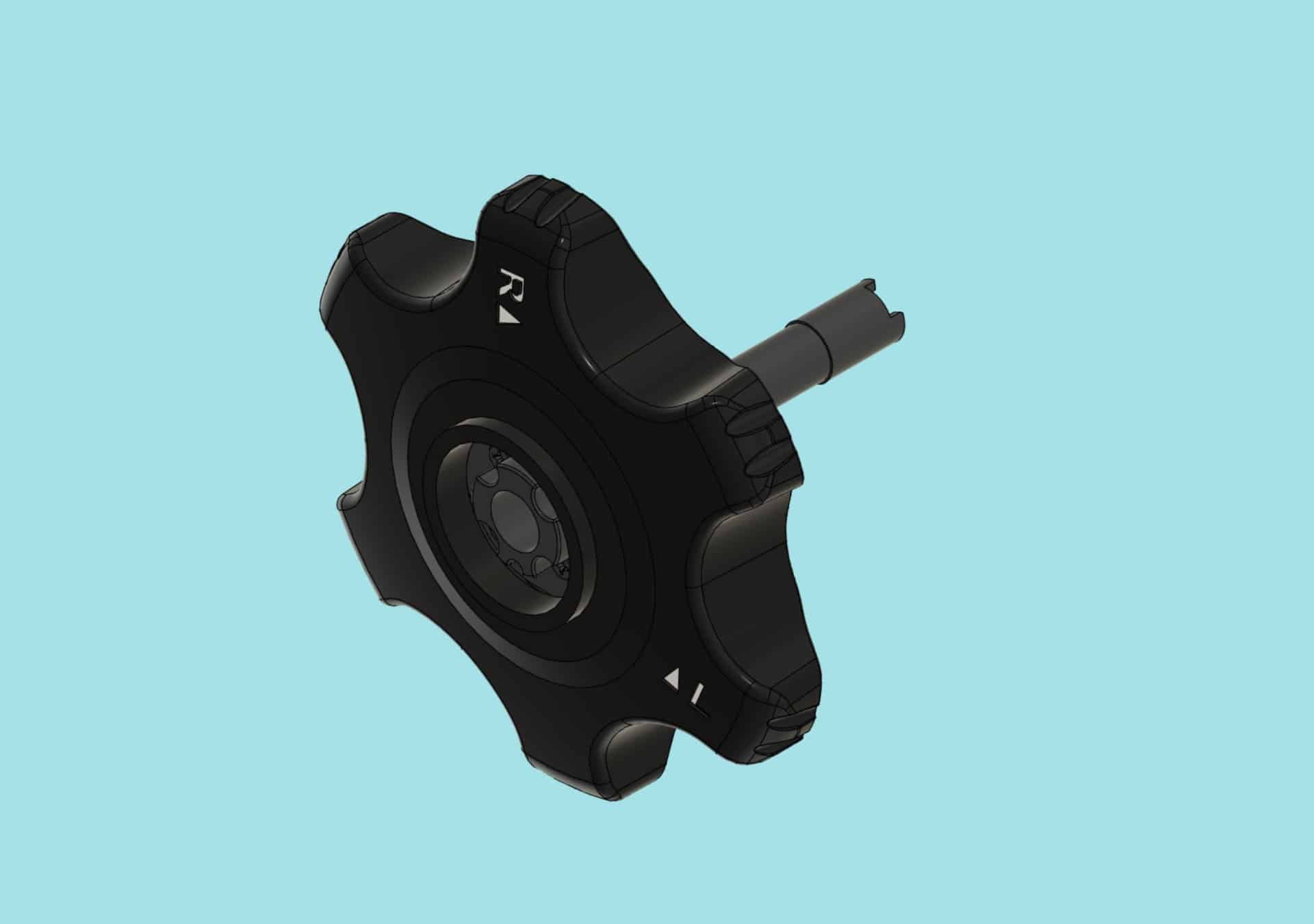 L/R Control knob for GI scopes compatible with Olympus X1 series (pre ...